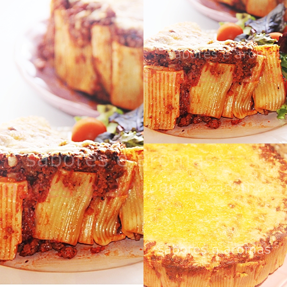 Sabores de aromas: Tarte de pasta e carne