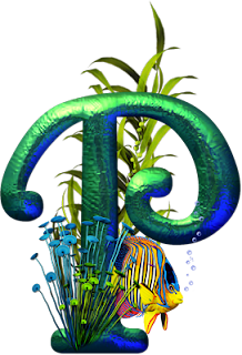 Alfabeto peces en acuario. - Oh my Alfabetos!