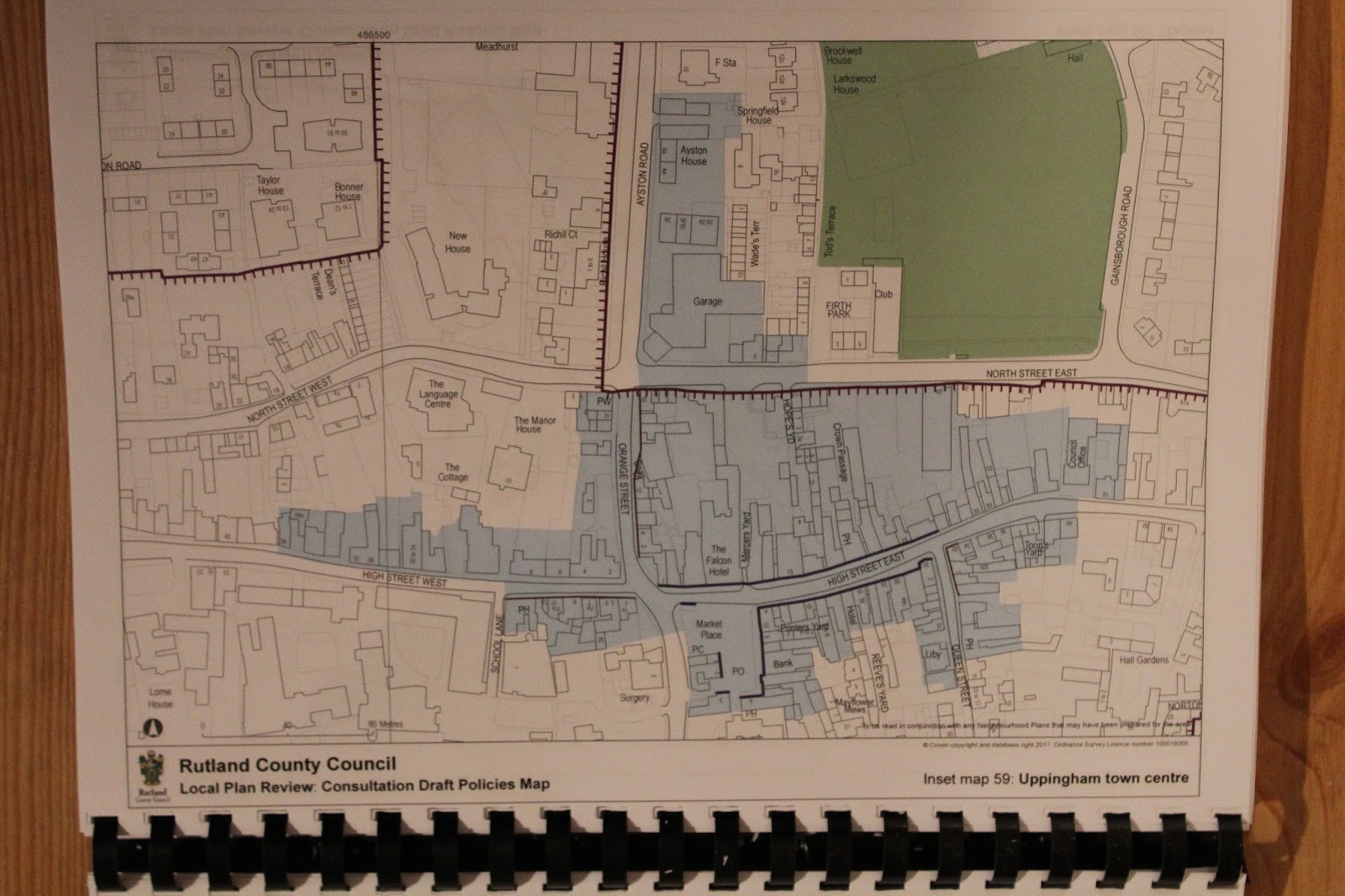 Martin Brookes Oakham Rutland: Rutland County Council Policy Maps Local ...
