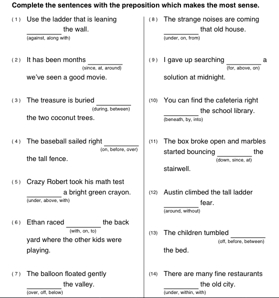 Page turning Addict Prepositions Page turning Addict Prepositions