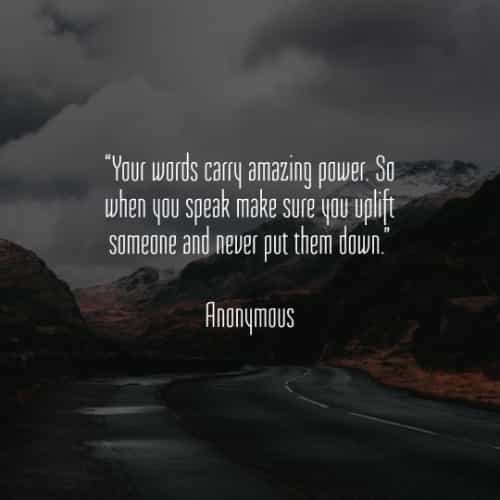 45 Power of words quotes that can be beneficial or hurtful