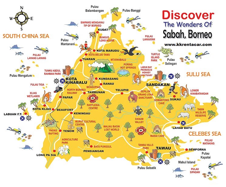 Place To Go ~ Brandon Kota Kinabalu Car Rental Services