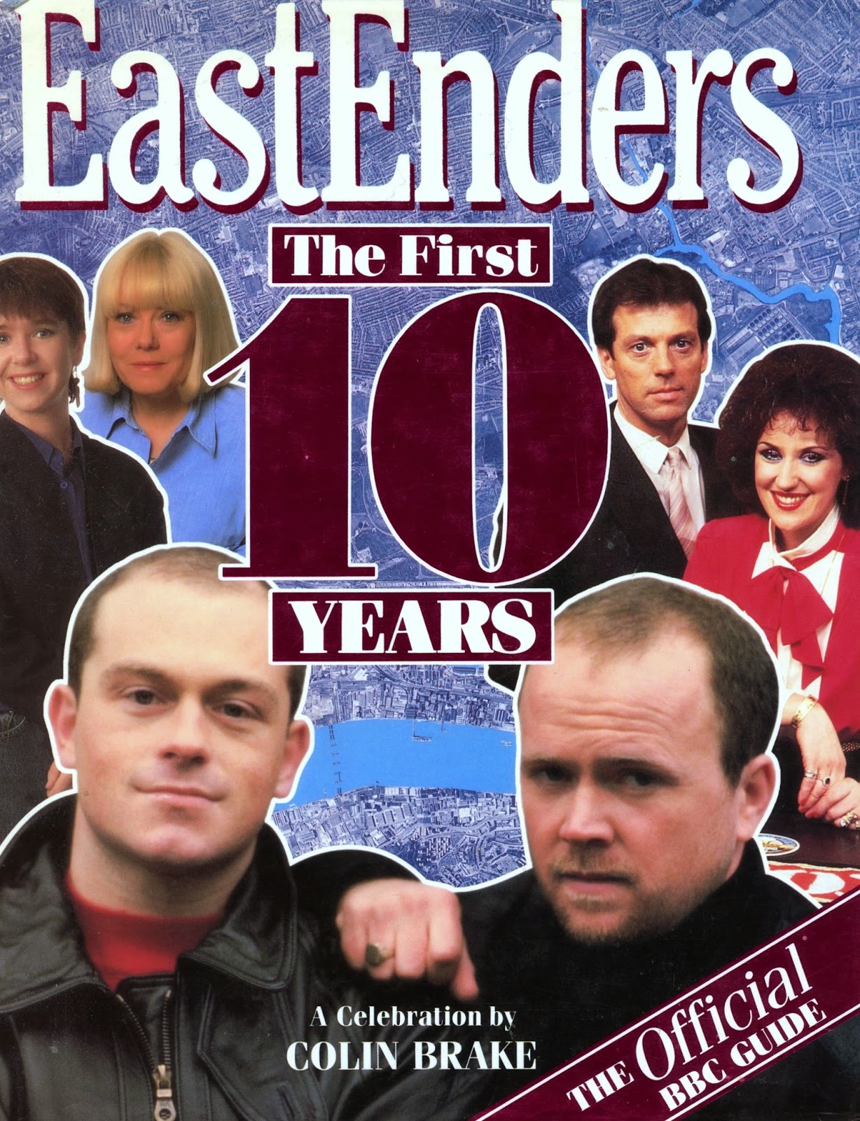 EastEnders: The First 10 Years Front & Back Book Cover