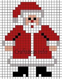 Fichas de Primaria: Cuadrículas de navidad