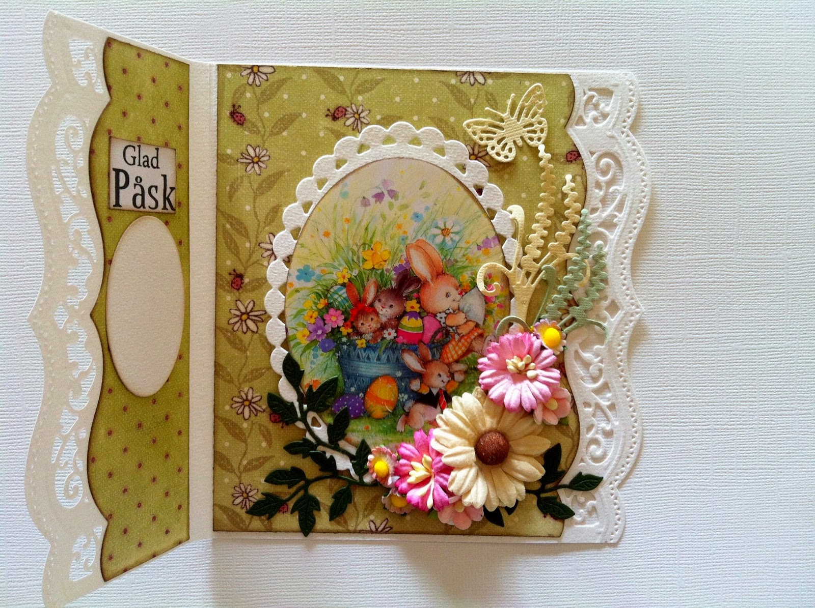 Majsans kortmakeri: Påskkort!