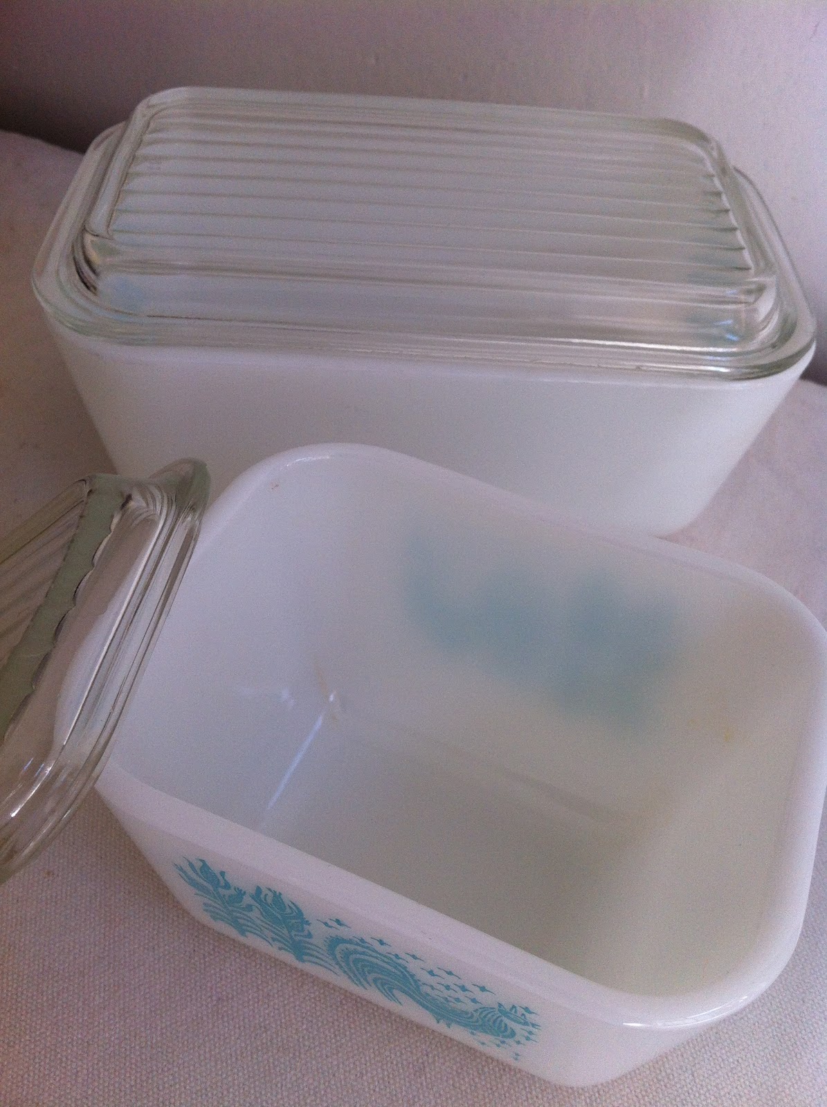 NICE CREATION: Old Pyrex Ref Case