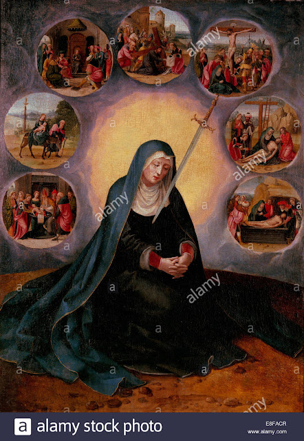 ROSARIO 7 DUKACITA MARIA DALAM BAHASA INGGRIS VERSI 01