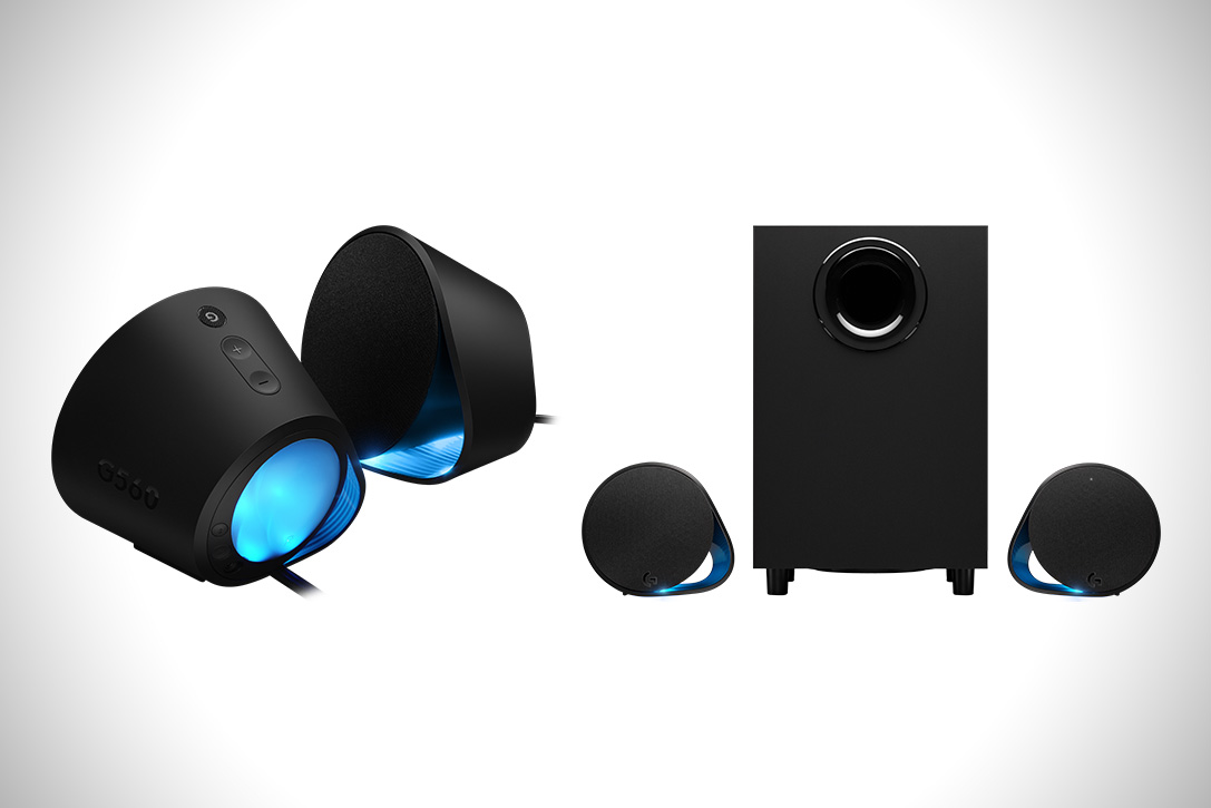 Ambiyans Aydınlatmalı Logitech G650 Oyun Hoparlörü