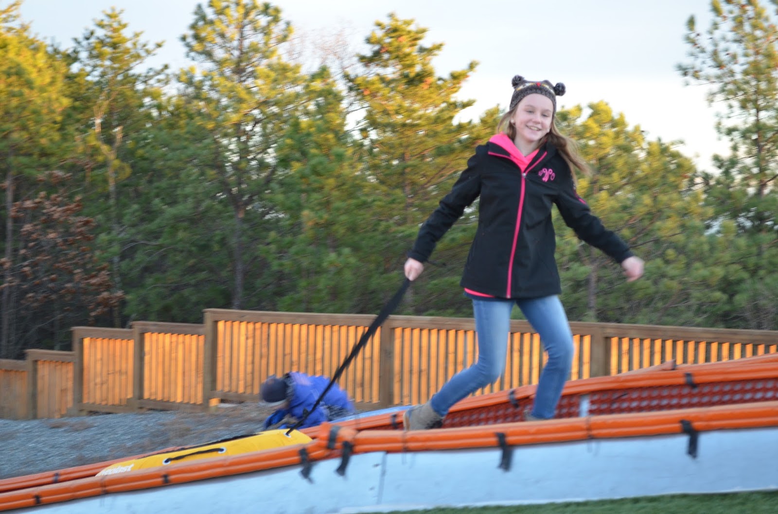Tubing With Friends at Liberty Snowflex Centre, Lynchburg, Virginia: A ...