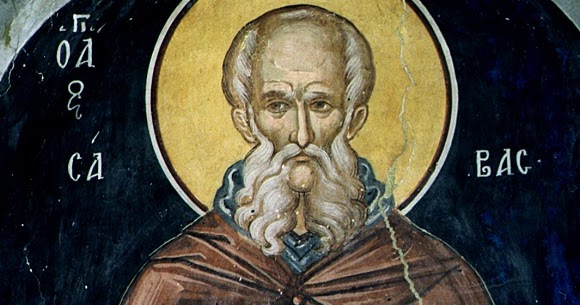 Saint December 5 : St. Sabbas who Entered a Monastery at Age 8 and ...