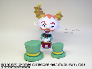 Legend of Zelda Chancellor Cole Papercraft | Papercraft Paradise ...