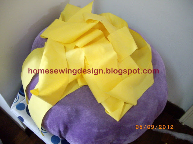 HomeSewingDesign: How to make ruffle