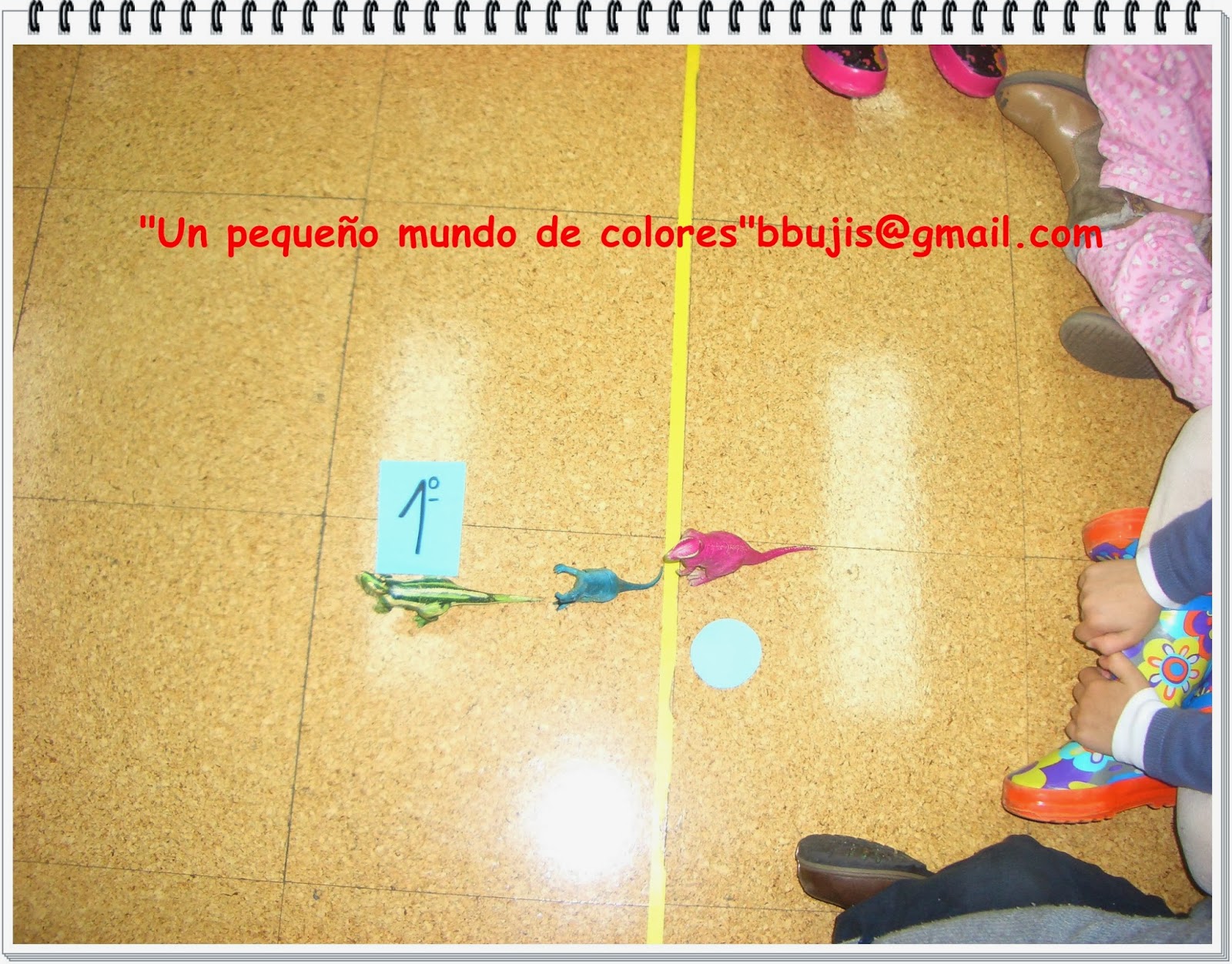 UN PEQUEÑO MUNDO DE COLORES: Conceptos: Primero y último