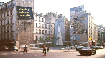 Paris : Il faut se méfier des mots, une installation de Ben au coeur de ...