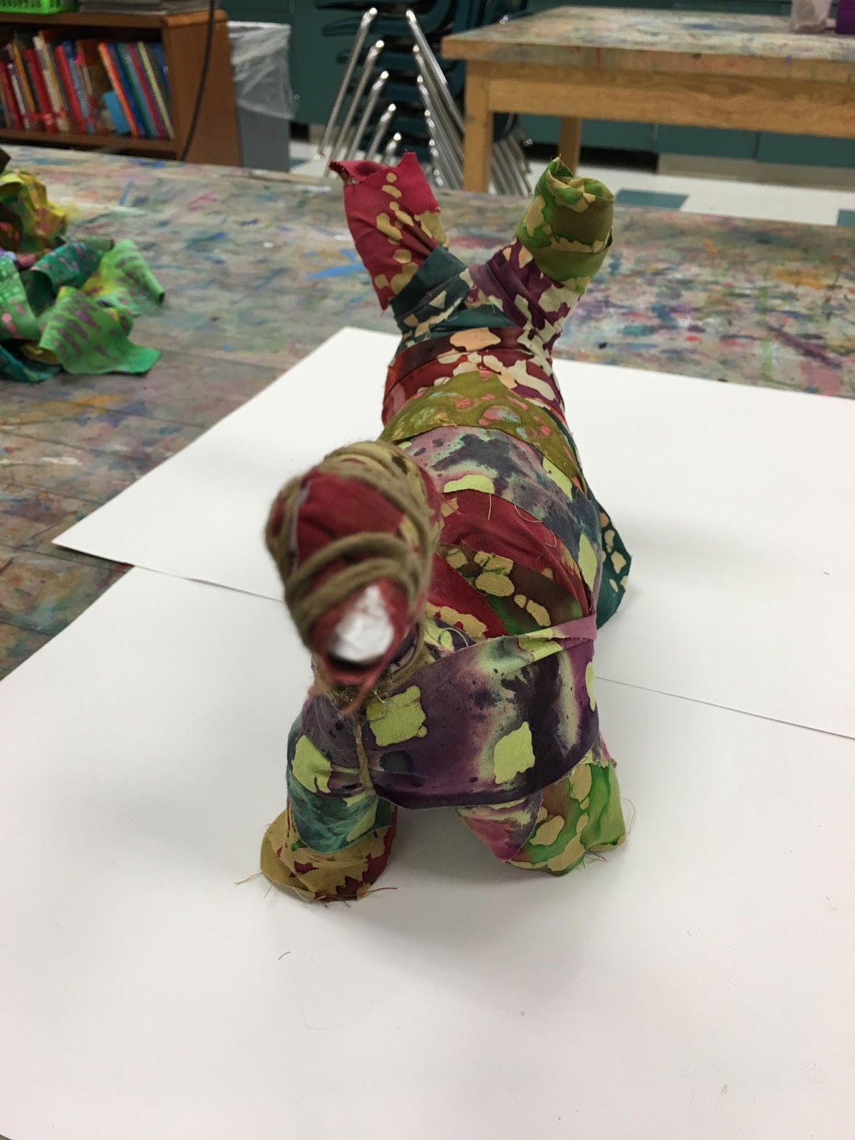 Art Room Blog: Scrappy Creatures Step-By-Step Lesson...