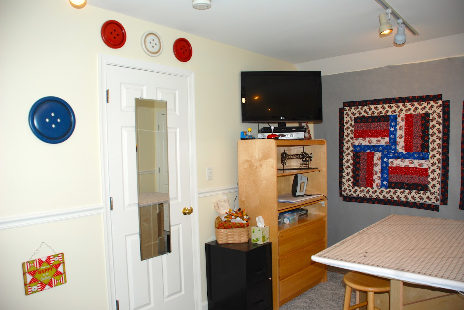 Sewing Room (1) Revisited - Sylvia's Stitches