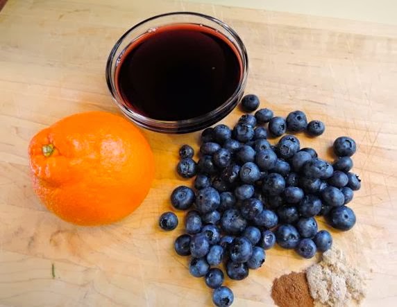 The Briny Lemon: Pan-Roasted Pork Tenderloin with Blueberry-Port Wine Sauce