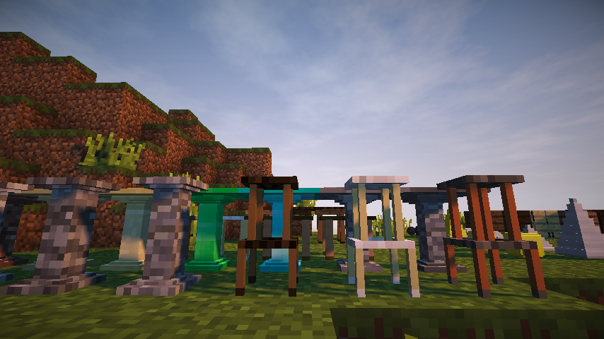 Minecraft 我的世界當個創世神各種介紹: Decoration Mega Pack 各種裝飾