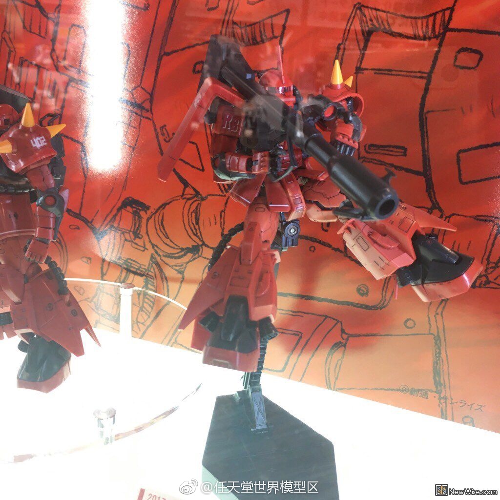 RG 1/144 Johnny Ridden's MS-06R-2 Zaku II High Mobility Type Exhibited ...