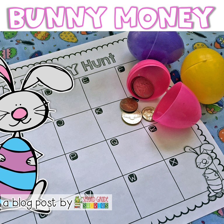 Easter Egg Money Hunt - Second Grade Stories