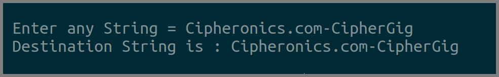 18 Wap To Implement Own Strcpy Function Without Using Strcpy In C Codegig For Coding