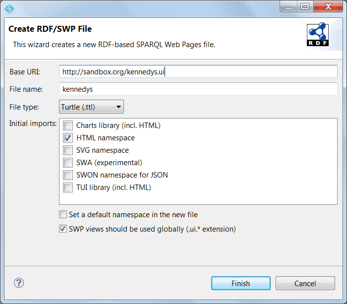 Composing the Semantic Web: SWP Tip: Organizing Queries and Views