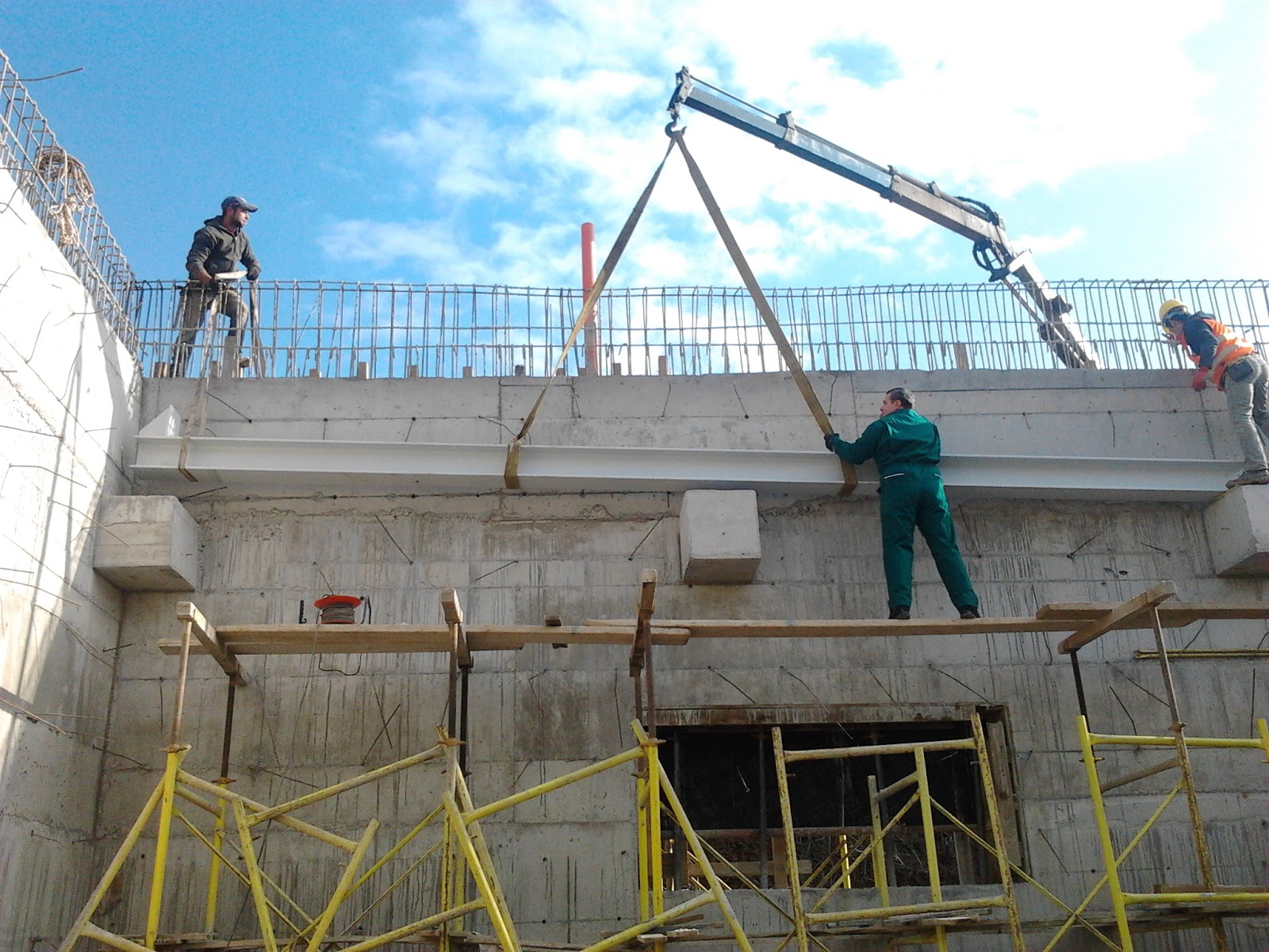 braant: Kranbahn und Kran Montage Einträger- Brücken- Kran EHH-N nach ...
