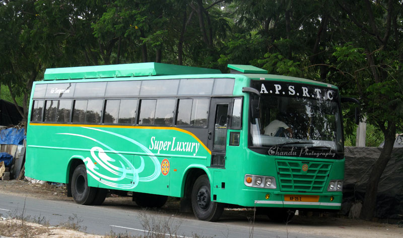 chanduphotography: APSRTC NEW SUPER LUXURY BUSES