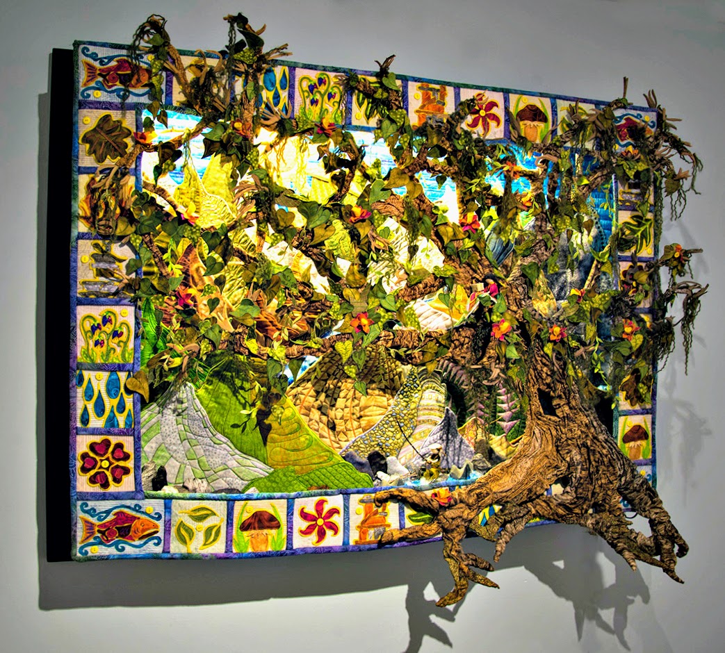 "Interwoven: Art Meets Nature" & "Once Upon a Quilt: 3-D Quilts ...