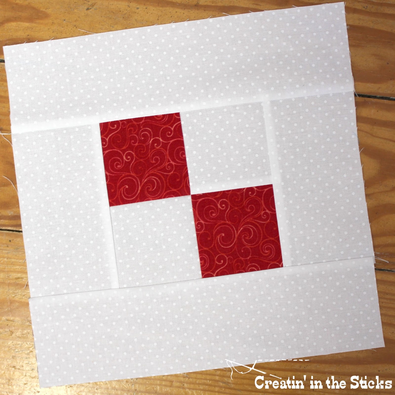Creatin' in the Sticks: 30 Quilt Blocks in 30 Days - Block 15