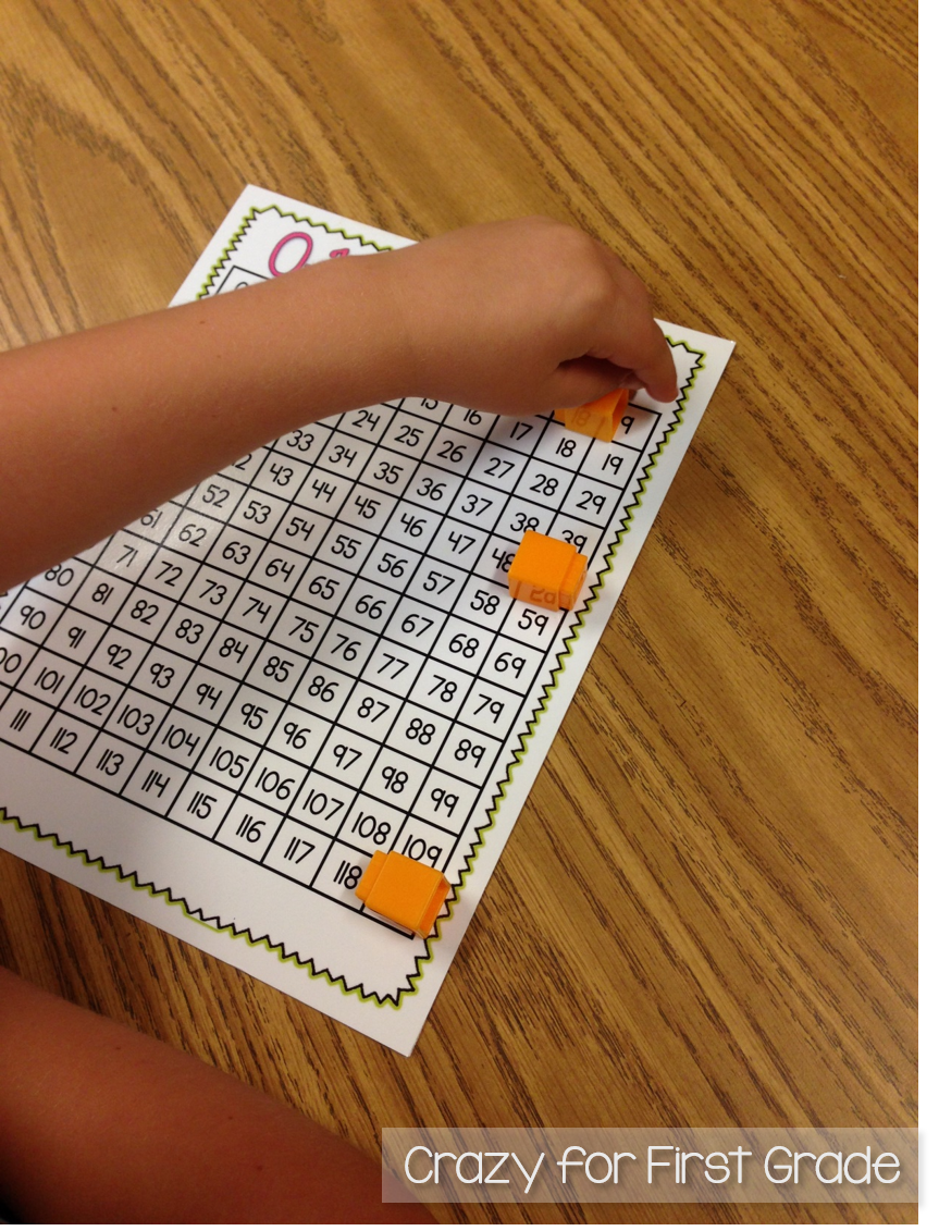 Beginning of the Year Math Stations in First Grade | Crazy for First ...