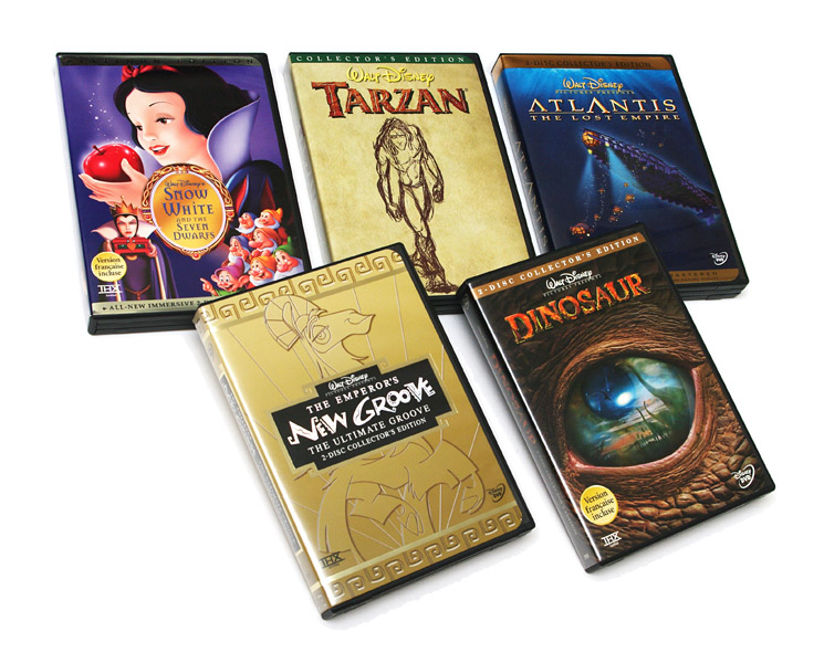 Pikseldused: DVD ajalugu - Disney