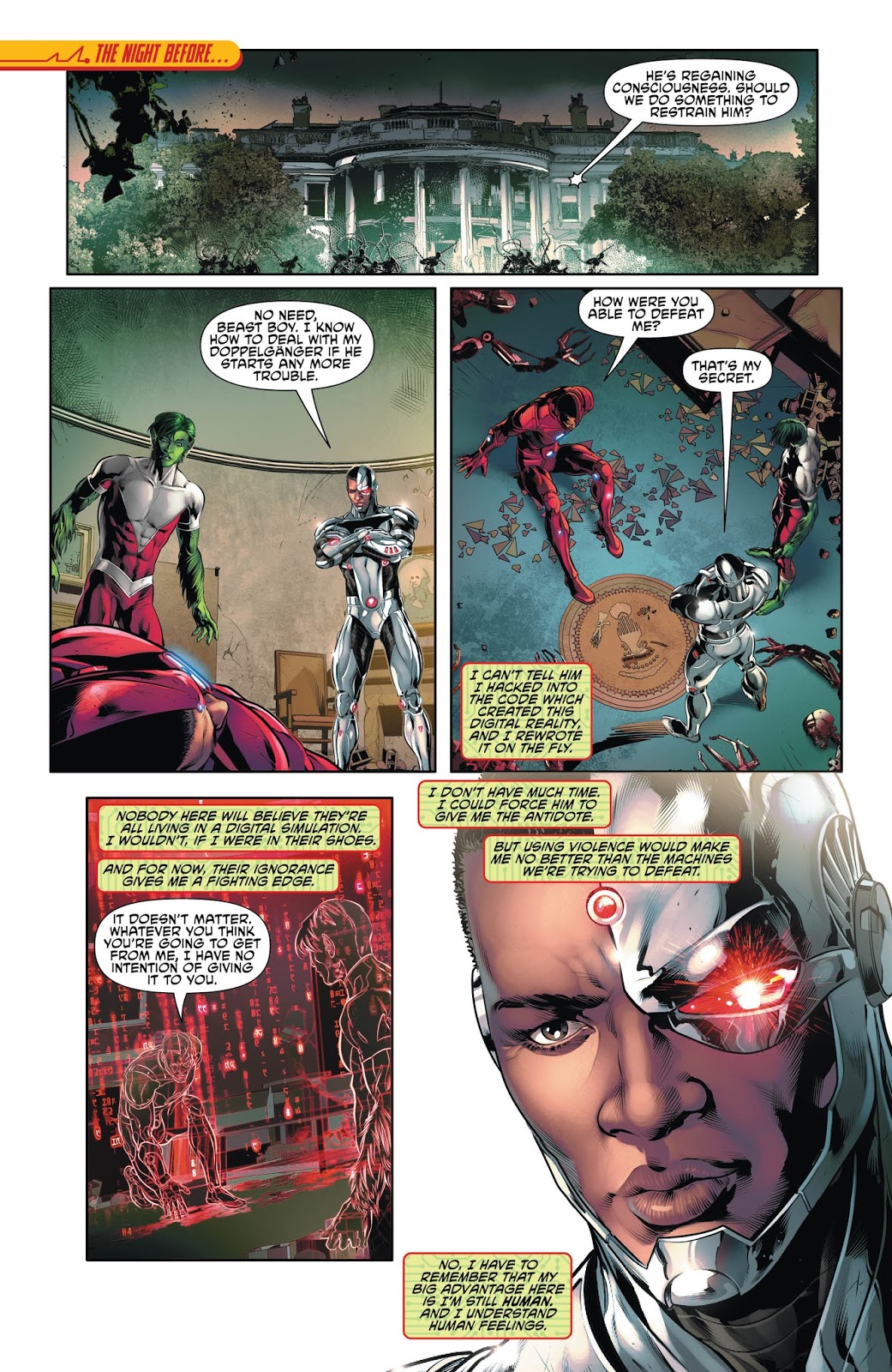 Weird Science DC Comics: Cyborg #17 Review and *SPOILERS*