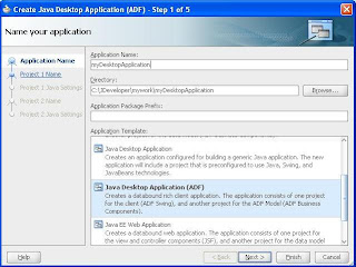 My IT Knowledge: ADF Desktop Application