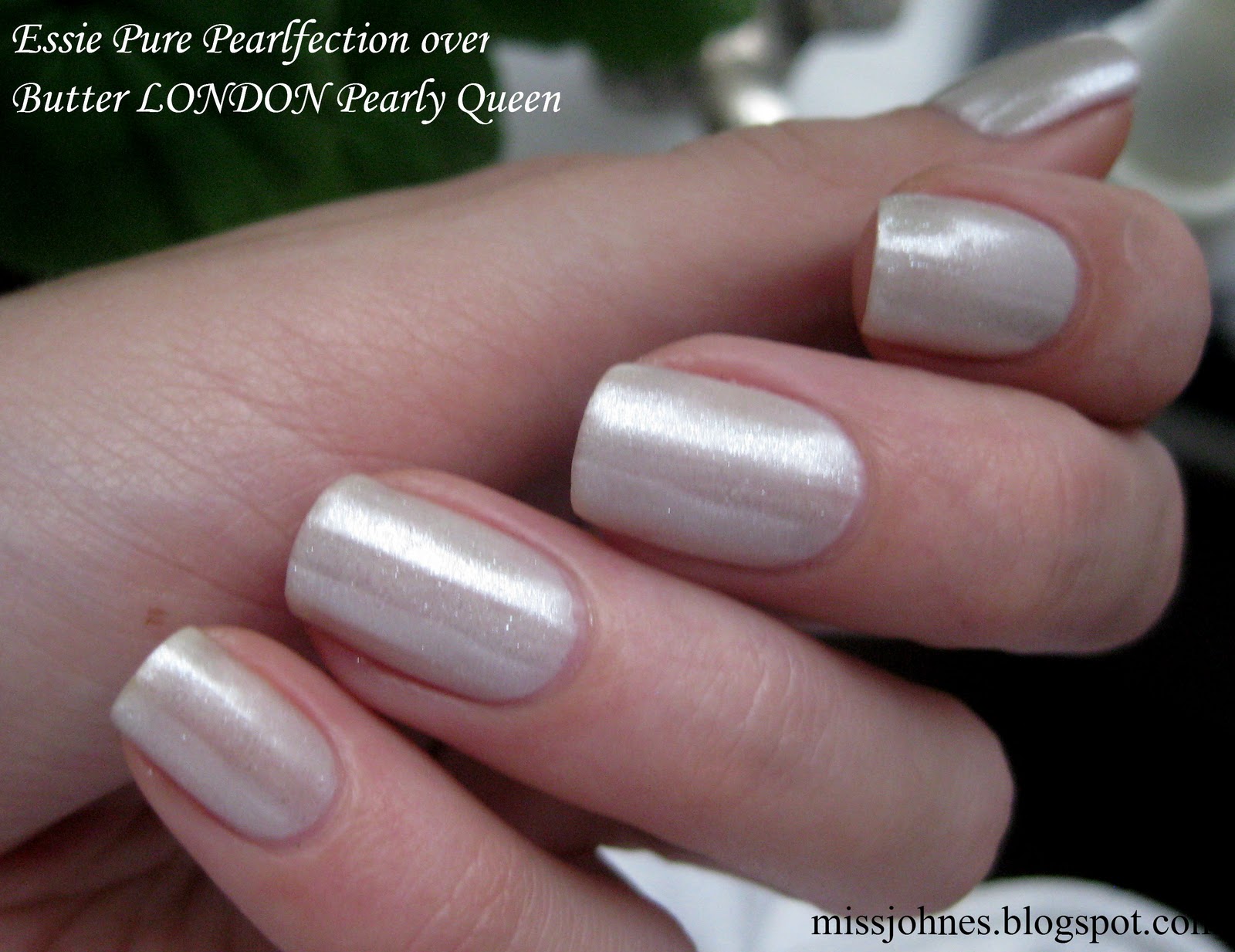 Have you met Miss Jones?: Essie Pure Pearlfection