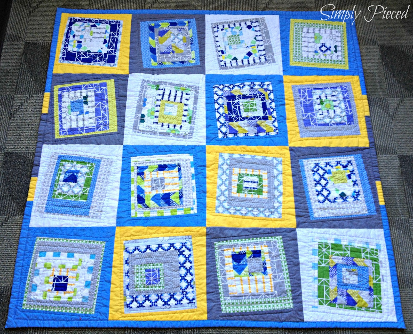 Simply Pieced: Finished Quilts