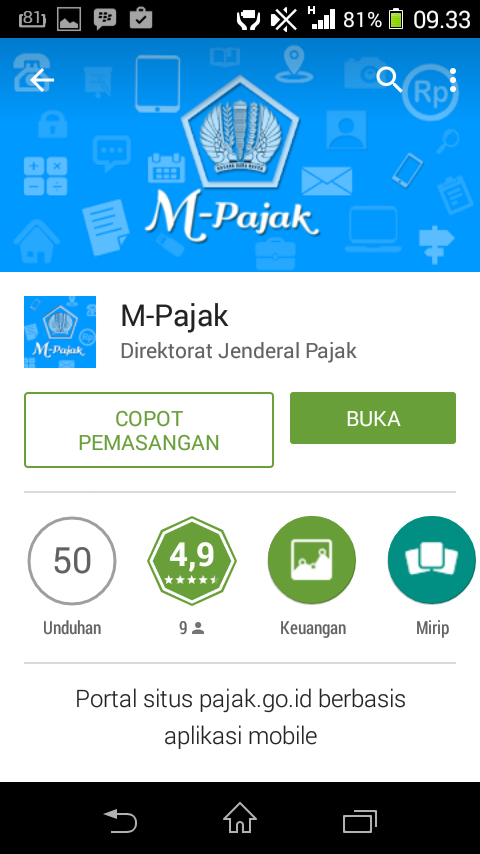 M-Pajak, Informasi Perpajakan Hanya Dalam Genggaman | Catatan Ekstens