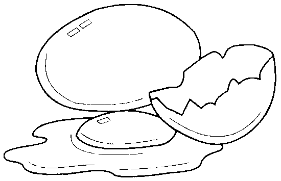 Sekitar Kawasan Sekolah: Gambar Outline_Makanan