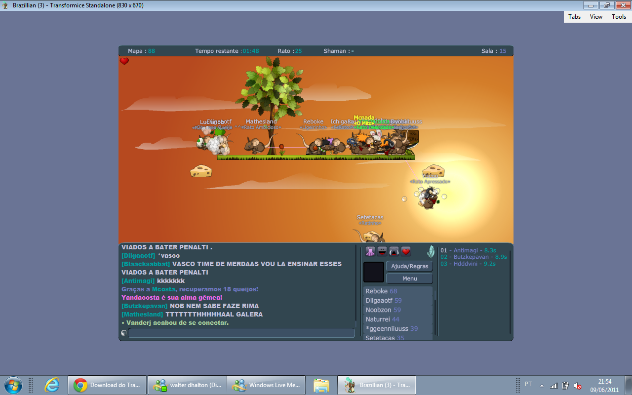 Anaconda mice: Download do transformice standalone!