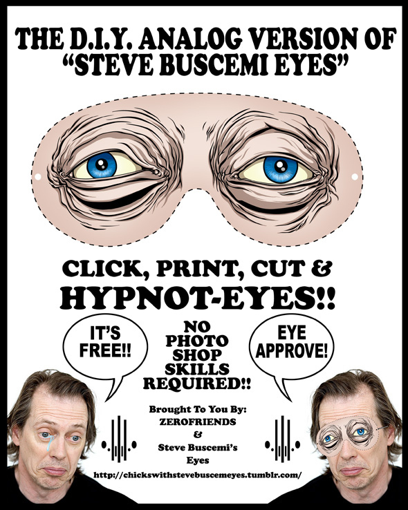 Work It LA: Steve Buscemi Eyes