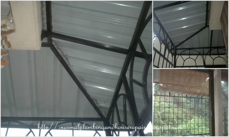 NORMAL PLUMBING: PEMASANGAN JERIJI (GRILL) DAN AWNING