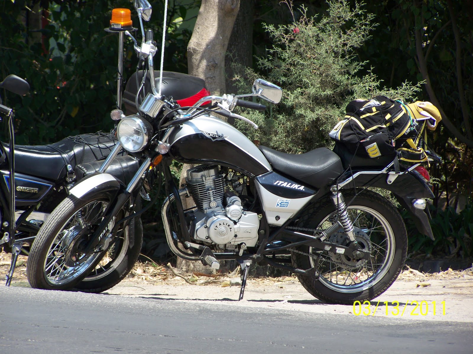 Gunman en ITALIKA RC-150: DF-Nevado de Toluca-DF (13 Marzo 2011)