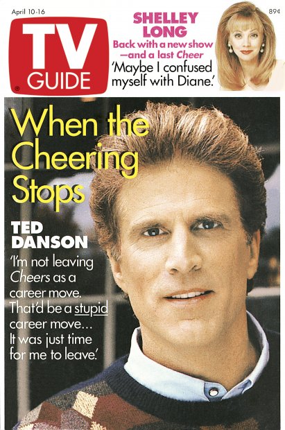 TV Guide Covers: Cheers (1982-1993)
