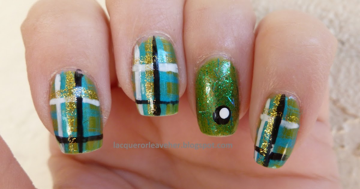 Golf Inspired Mani