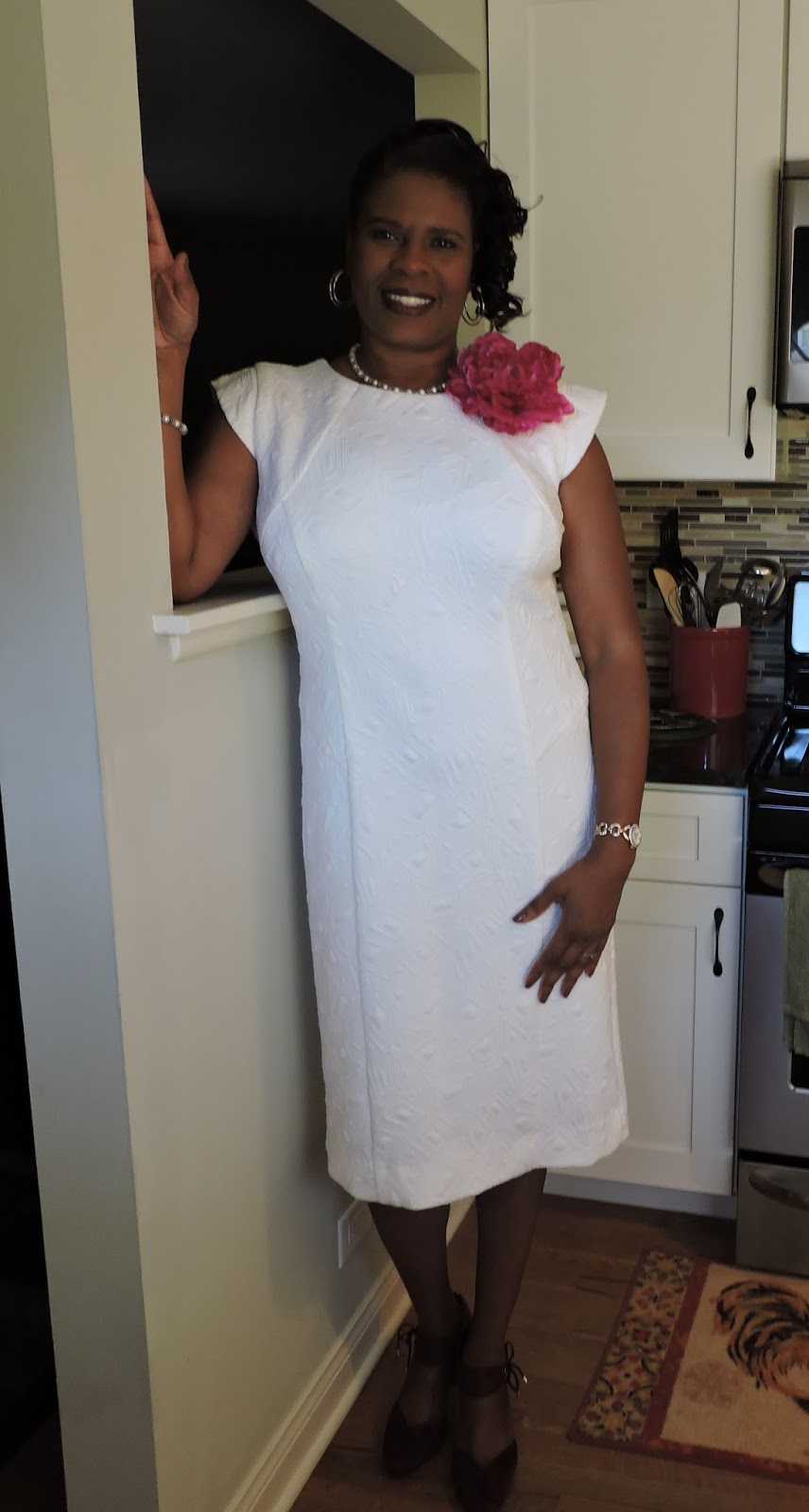 The Mahogany Stylist: Unity Conference Dress 2016 - Simplicity 1156