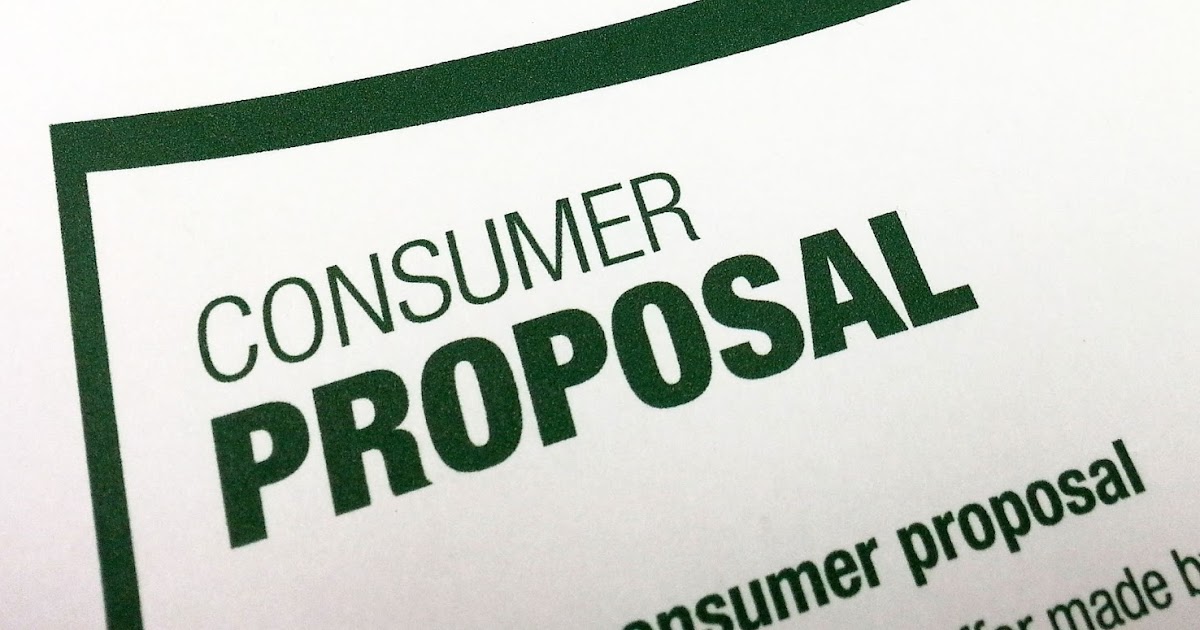 Pros And Cons Of Consumer Proposal That You May Need To Know