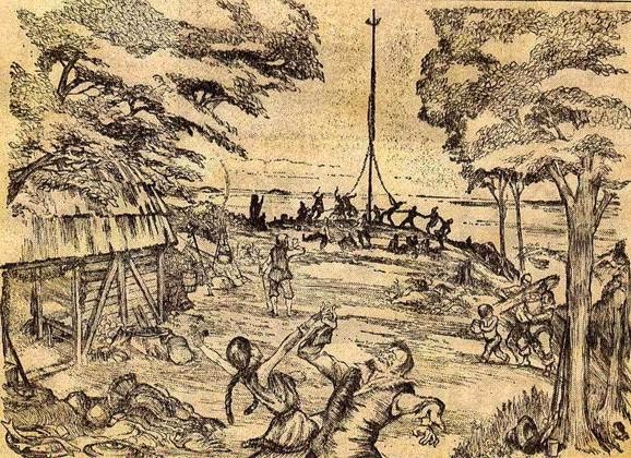 U.S. Timeline: 1627 - The Maypole of Merrymount