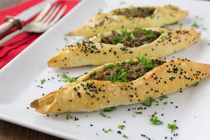 Lebanese Savory Lamb Fatayer Recipe | LEBANESE RECIPES
