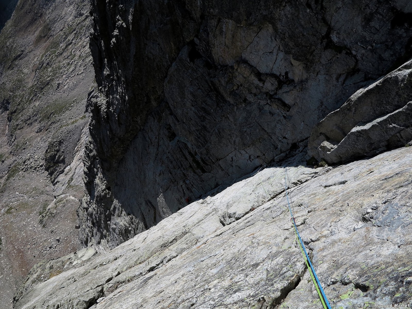 ...BLOG à BLOC !!: PIC DES SPIJEOLES: UN DIEDRE PARFAIT A PLUS DE 3000