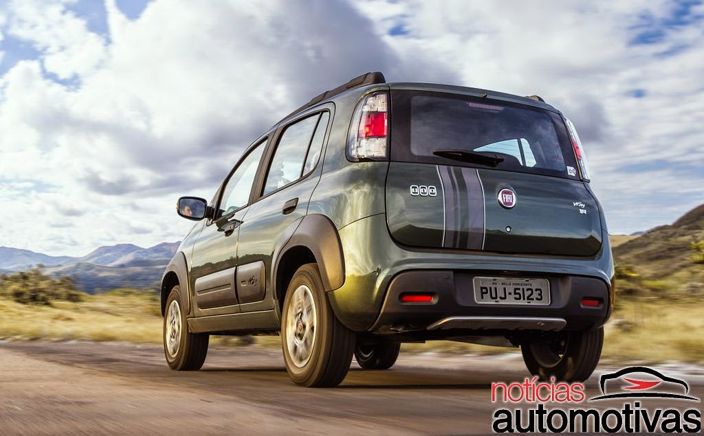 Fiat Uno com mudanças visuais chega ao mercado nacional, mas a Vivace ...